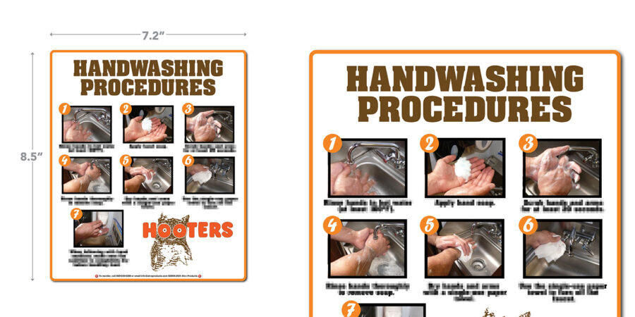 Hooters Texas Alcoholic Beverage Commission (TABC) Sign - Alco Products