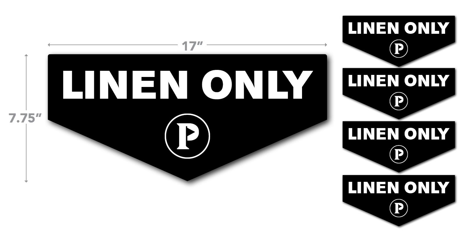 Puttshack Linen Only Decals - Alco Products