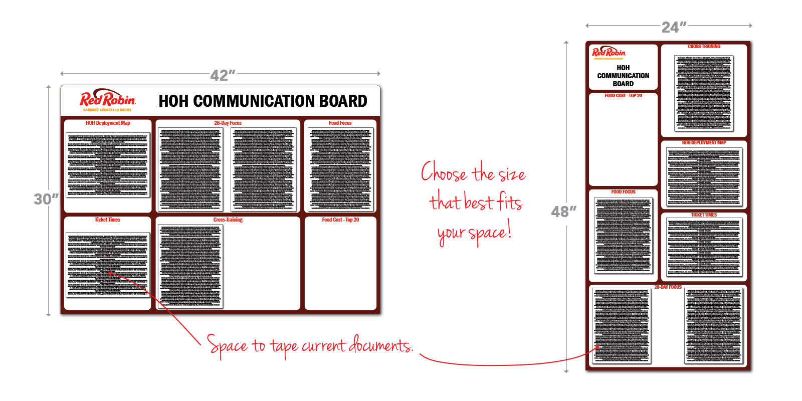Red Robin HOH Communication Board - Alco Products