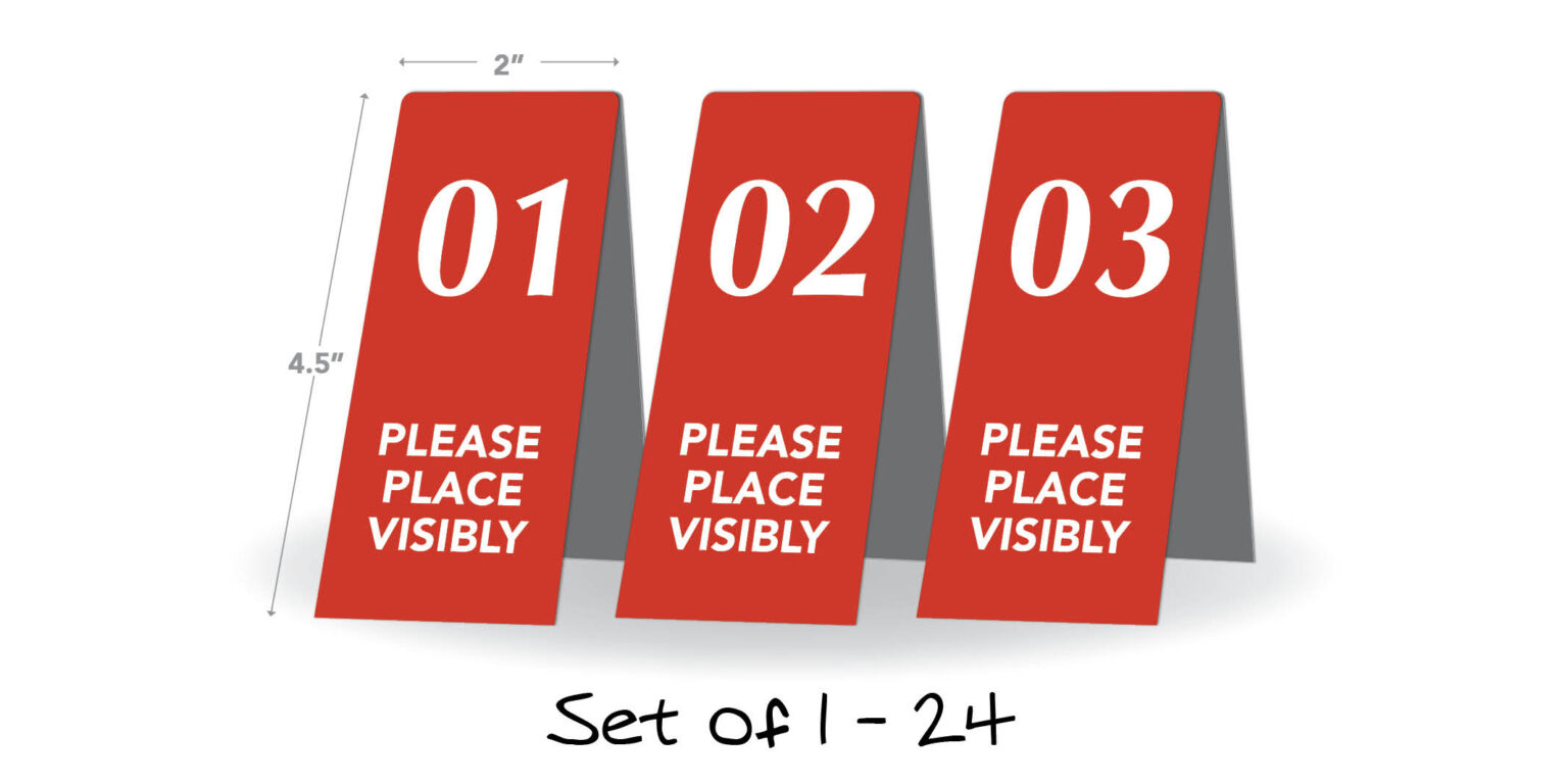 Table Tents - Alco Products