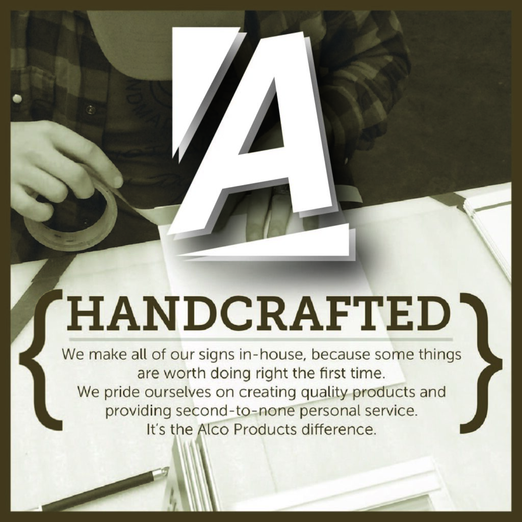 6" x 8" Custom ADA Sign - Alco Products